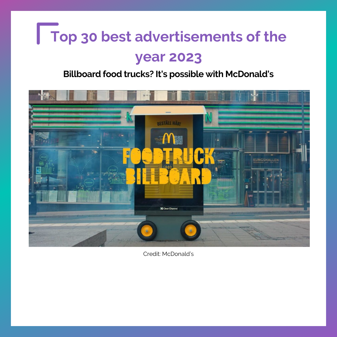 Top 30 best 2023 advertisements in France