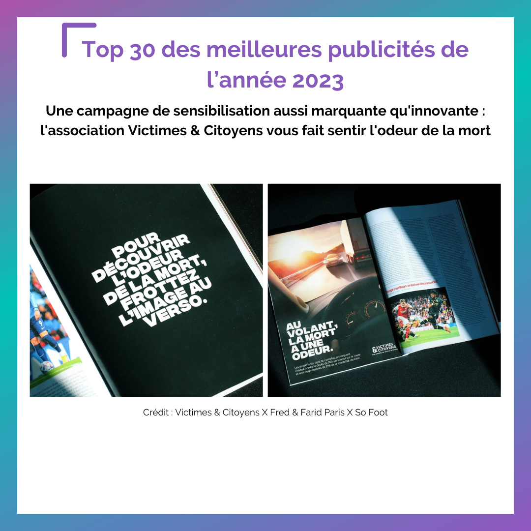 Top 30 des meilleures publicité 2023