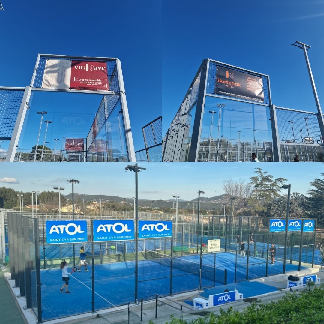 Publicité Terrain de padel PREMIUM - Devis et Tarifs